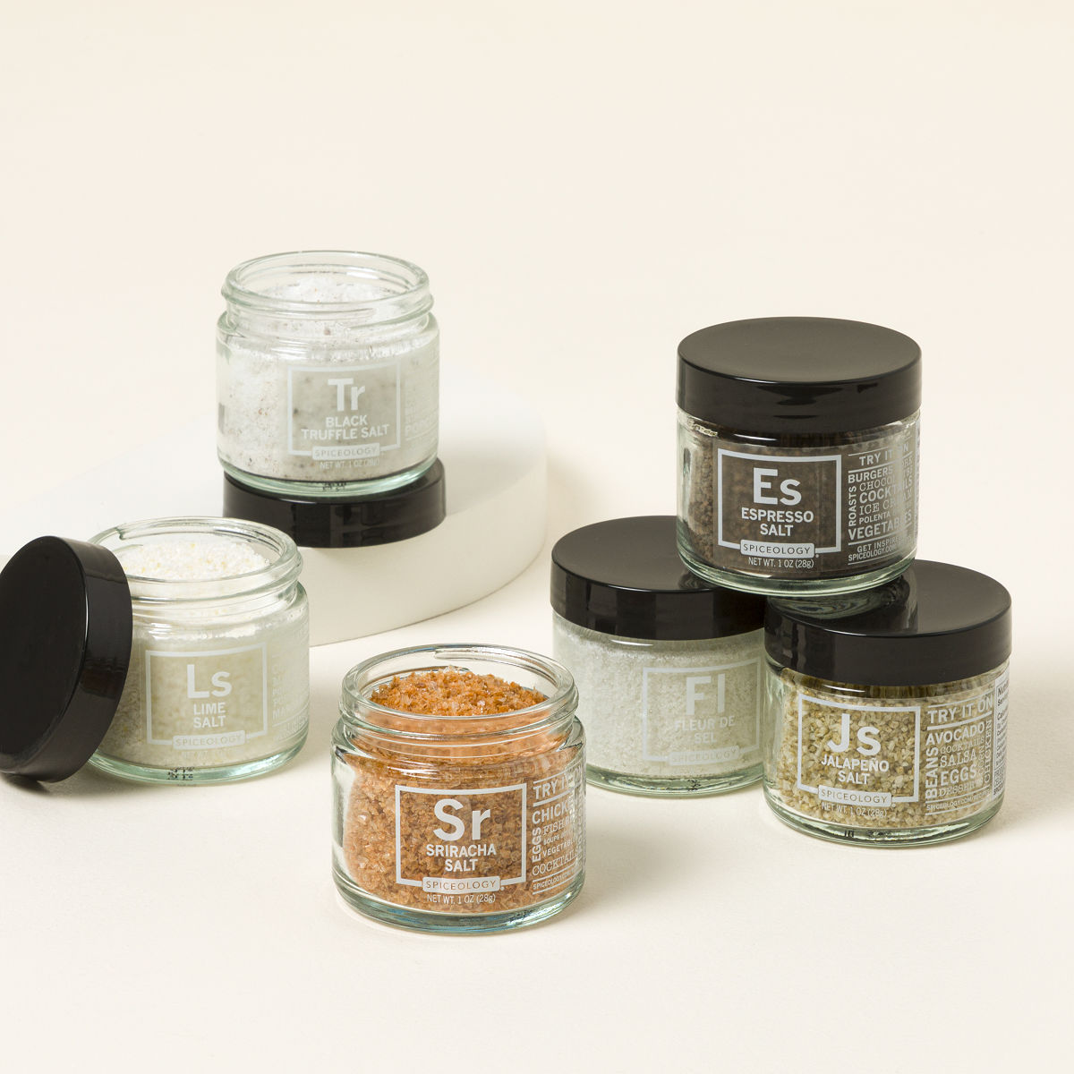 Uncommon Goods | Artisan Infused Salt Discovery Kit | Salt