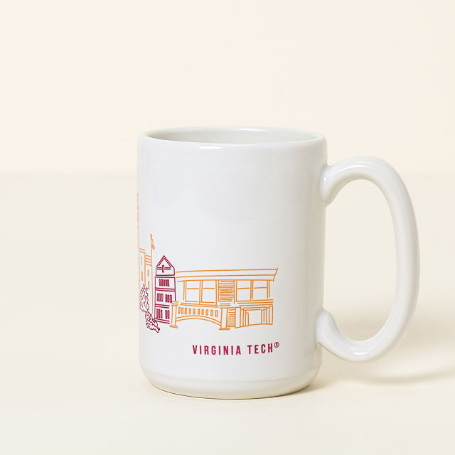 College Cityscape Mug