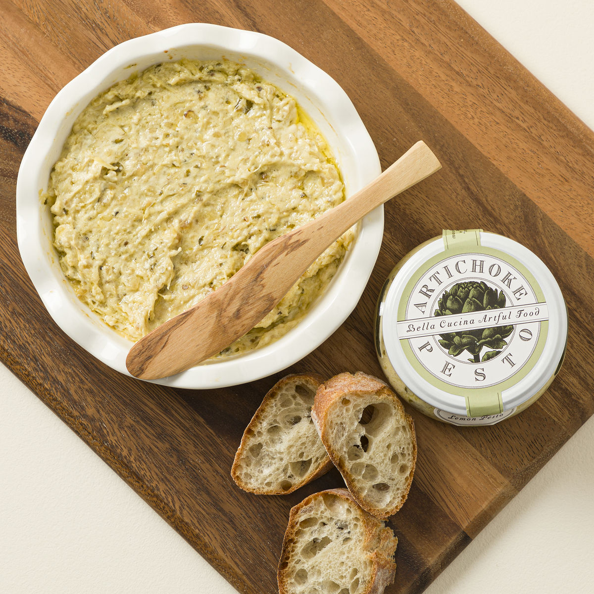 Uncommon Goods | Bake Your Own Artichoke Dip Gift Set | Dip