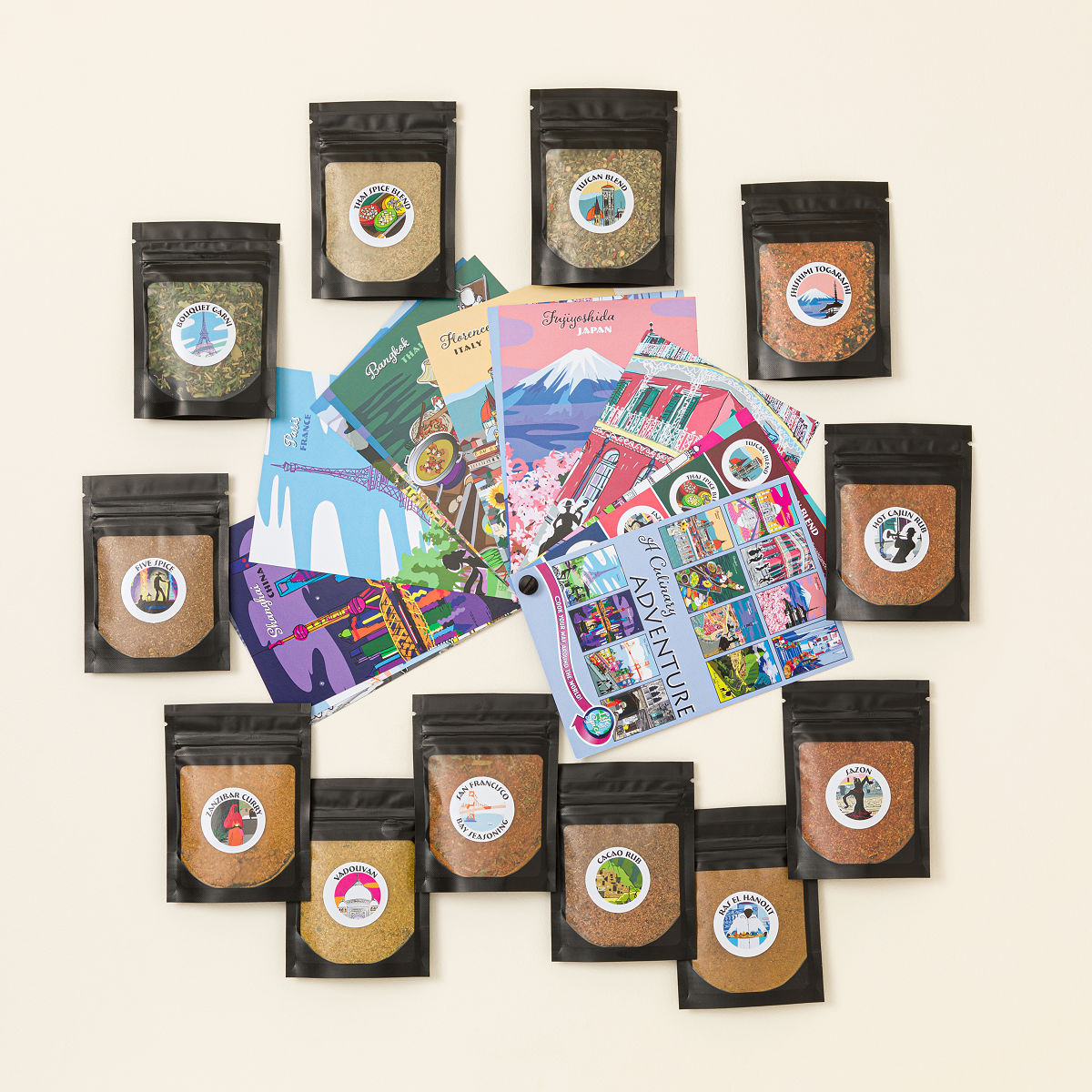 Uncommon Goods | Explore with Spice: Global Spice & Recipe Set