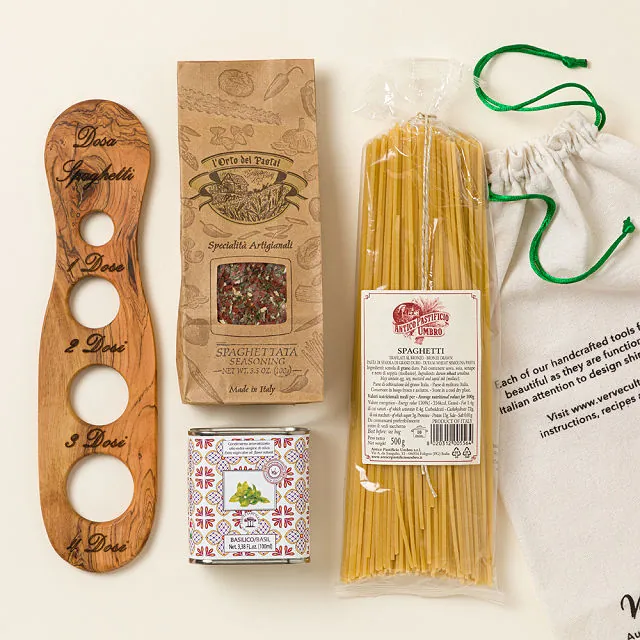 Uncommon Goods | CUCINA ITALIANA SPAGHETTI DINNER GIFT SET