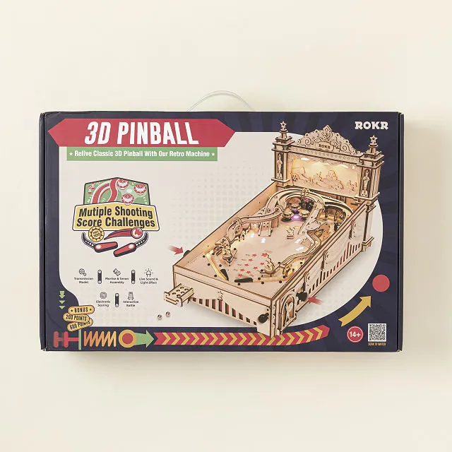 Pinball Machine DIY Building Kit - Great Gifts Club