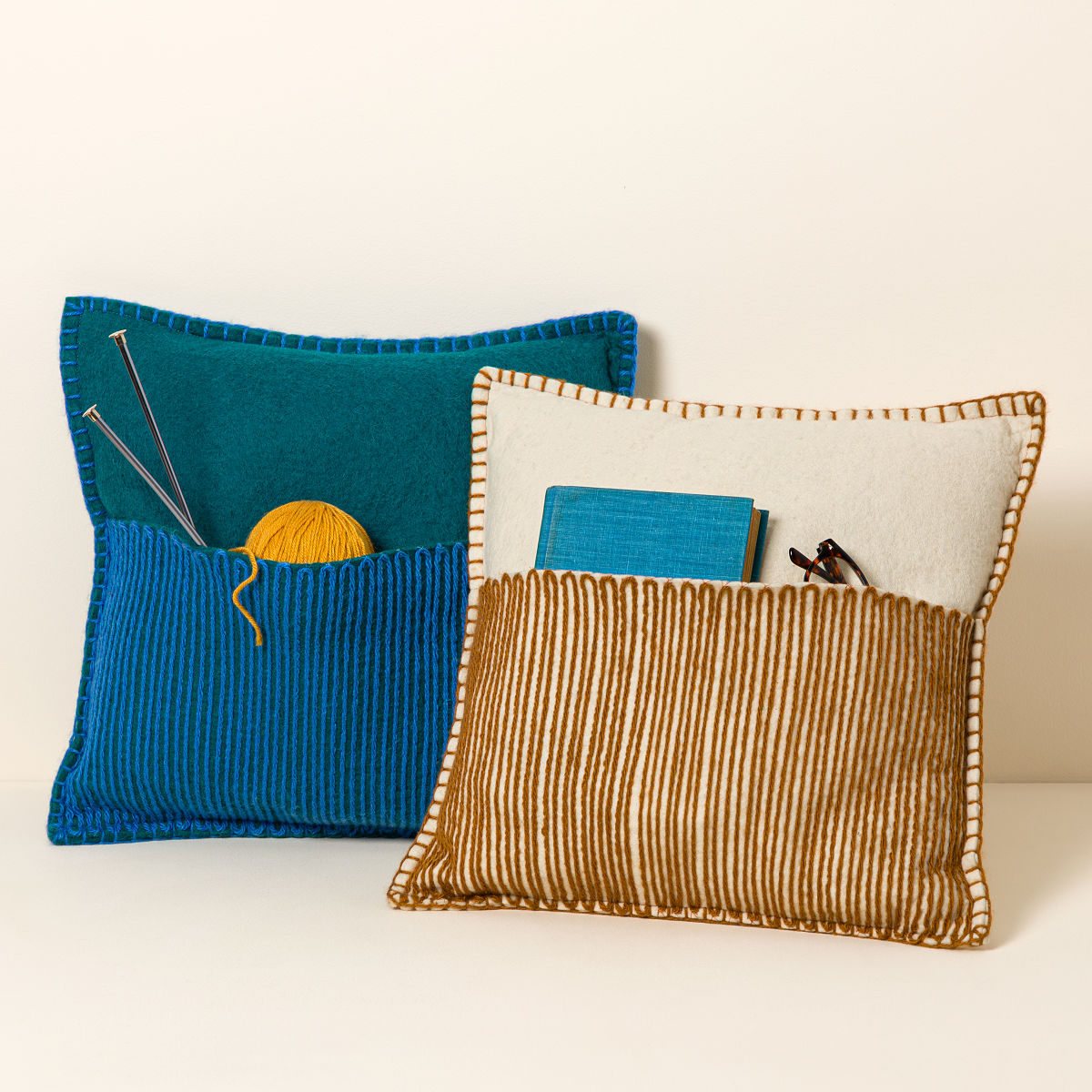 Uncommon Goods | Pocket Pillow | Storage Pillow