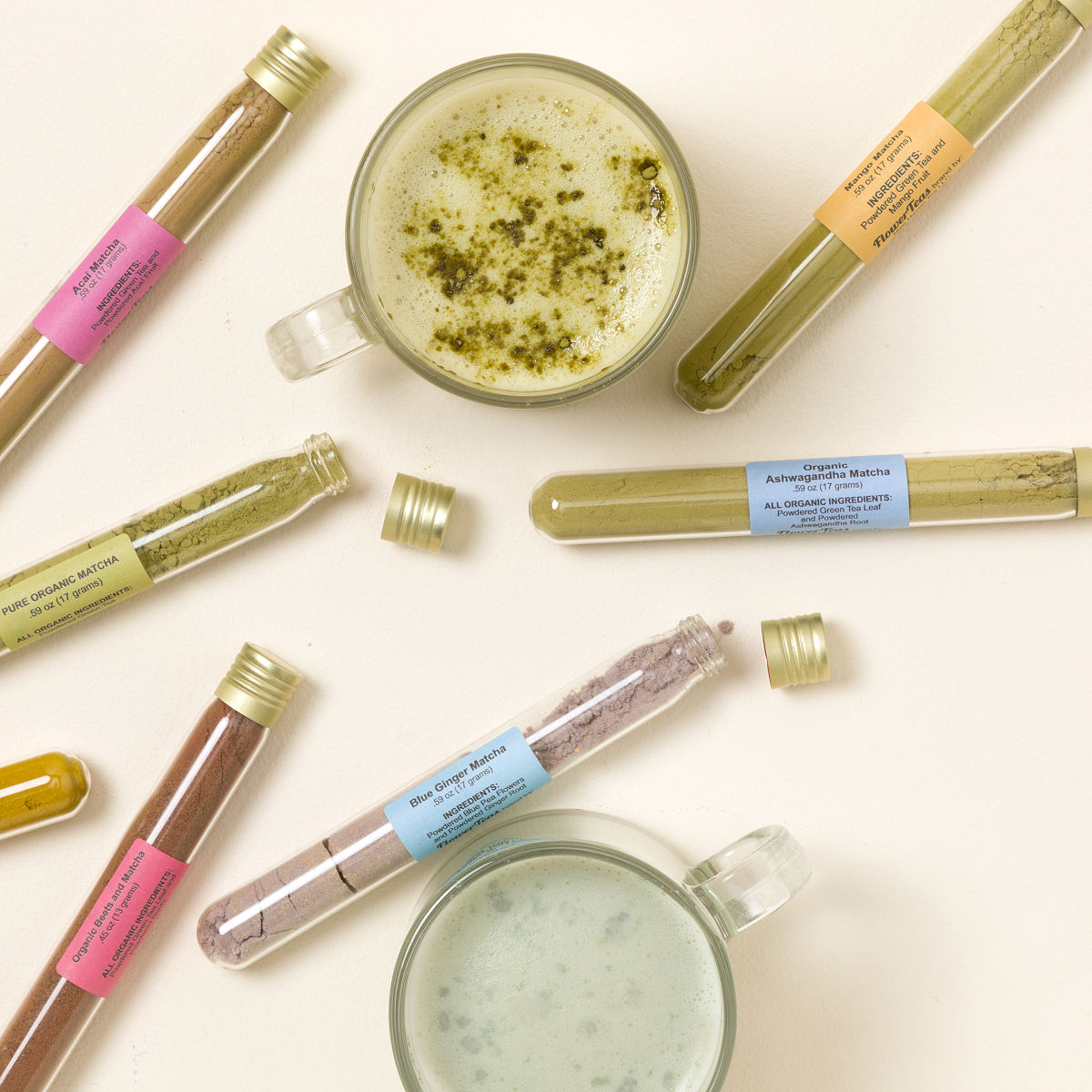 Uncommon Goods | Matcha Tea Blends Sampler Set | Teas