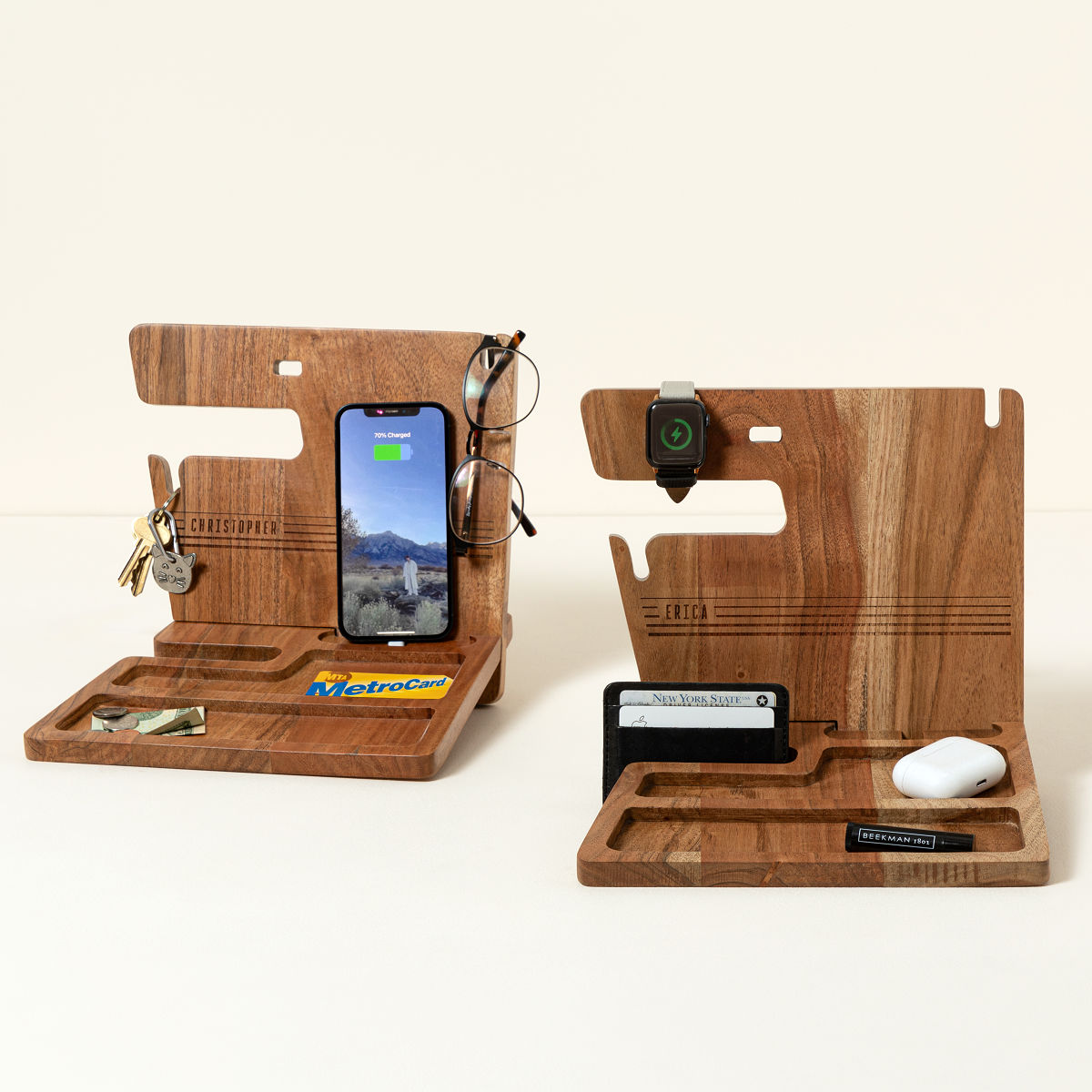 Uncommon Goods | Personalized Docking Station | Tech organizer