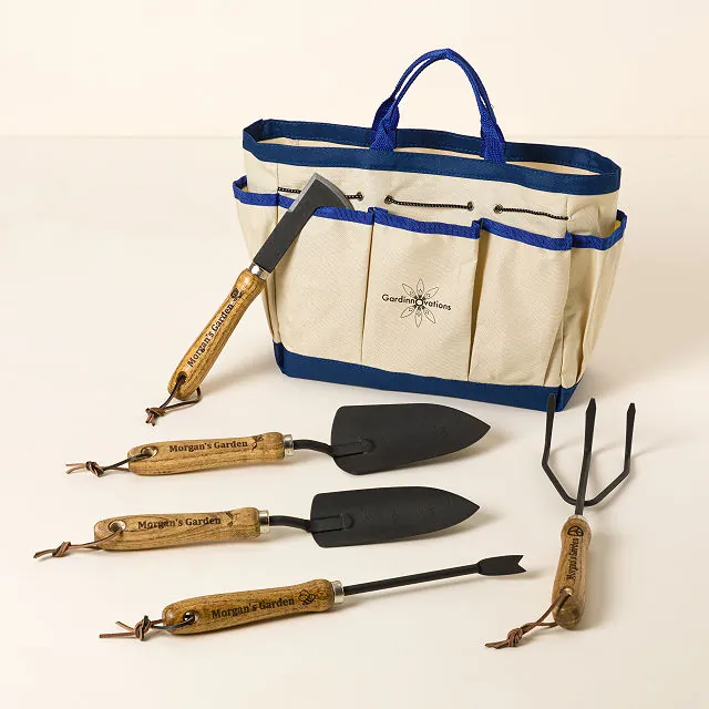 Custom Engraved Gardener's Tool Set - Great Gifts Club