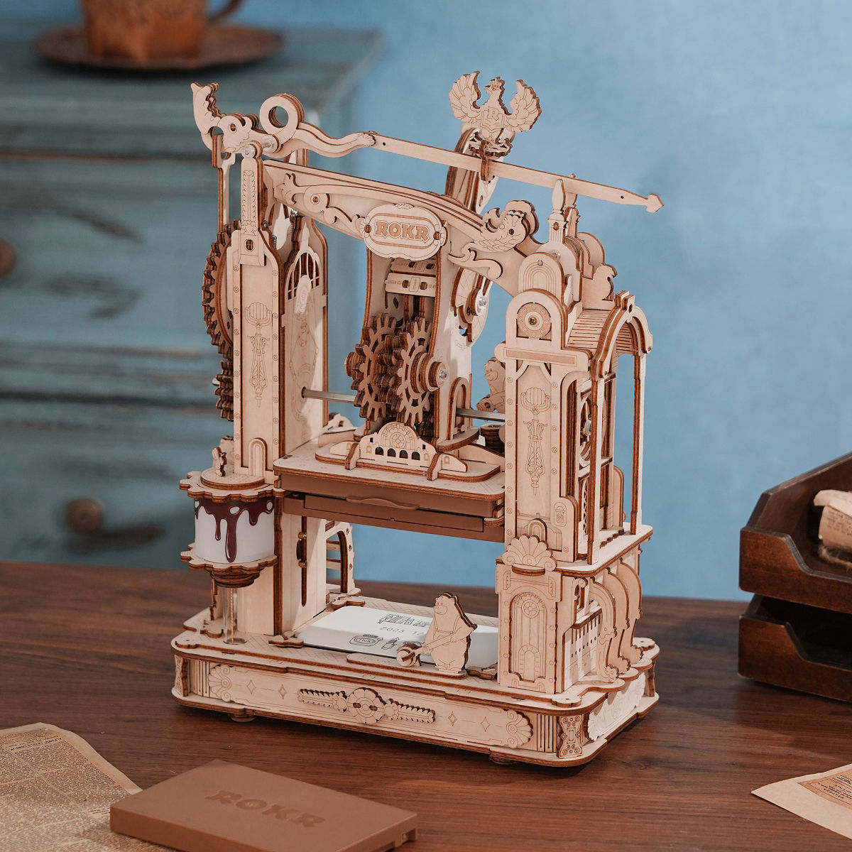 Uncommon Goods | Printing Press DIY Building Kit | DIY Kit