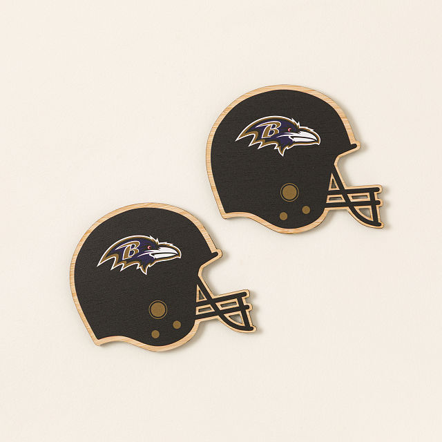NFL Game Day Helmet Coaster Set
