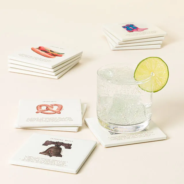 Uncommon Goods | Icons of Your City Coasters | City Coasters