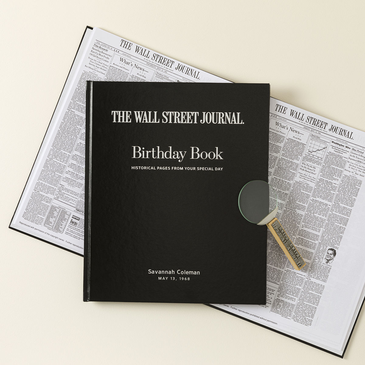 Uncommon Goods | Wall Street Journal Custom Birthday Book | Wall Street ...