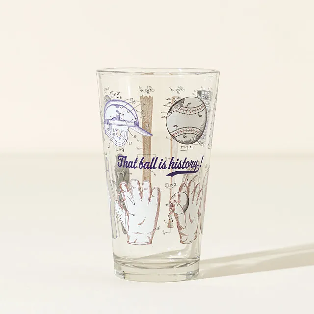 Uncommon Goods | Baseball Every Day Interactive Glass | Glass