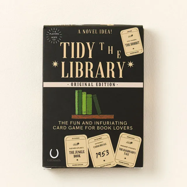 Uncommon Goods | BOOK LOVER'S LIBRARY CHALLENGE CARD GAME