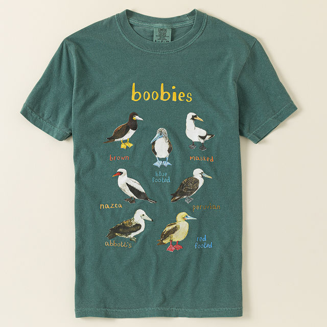 Uncommon Goods | Boobies - XLarge - Fowl Language Tee - Tits & Boobies ...