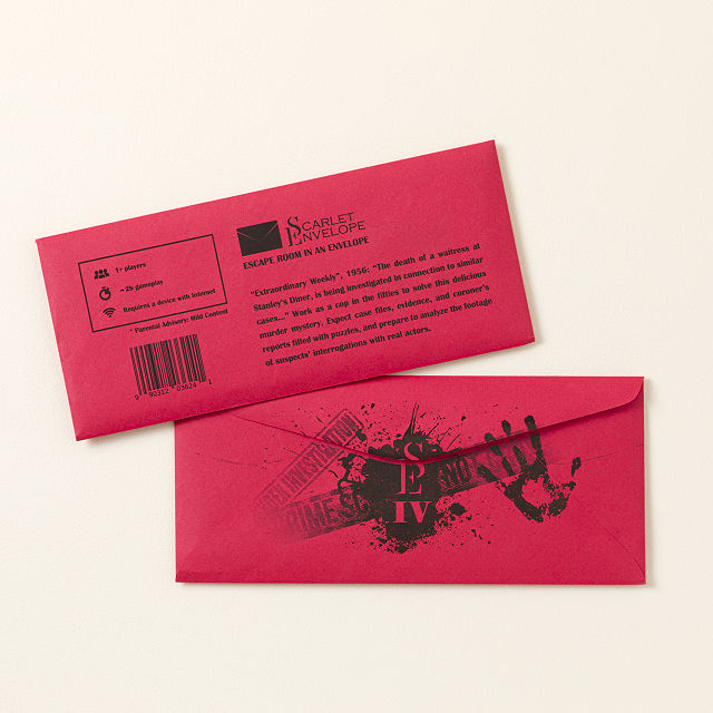 Scarlet Envelope Murder Mystery Game