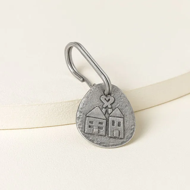 Uncommon Goods | Wish You Lived Next Door Keychain | Keychain