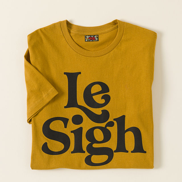 Uncommon Goods | Large - Le Sigh Tee | Sigh T-Shirt | Funny Apparel And Accessories, Cotton ...