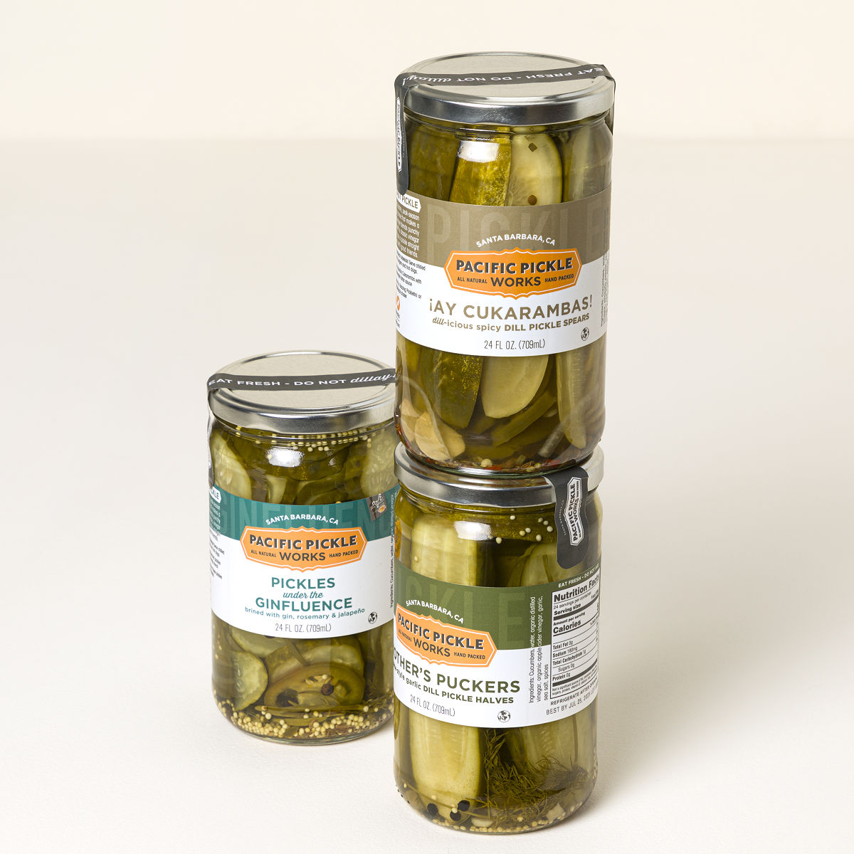 Uncommon Goods | Handcrafted Pickle Gift Set | Pickles