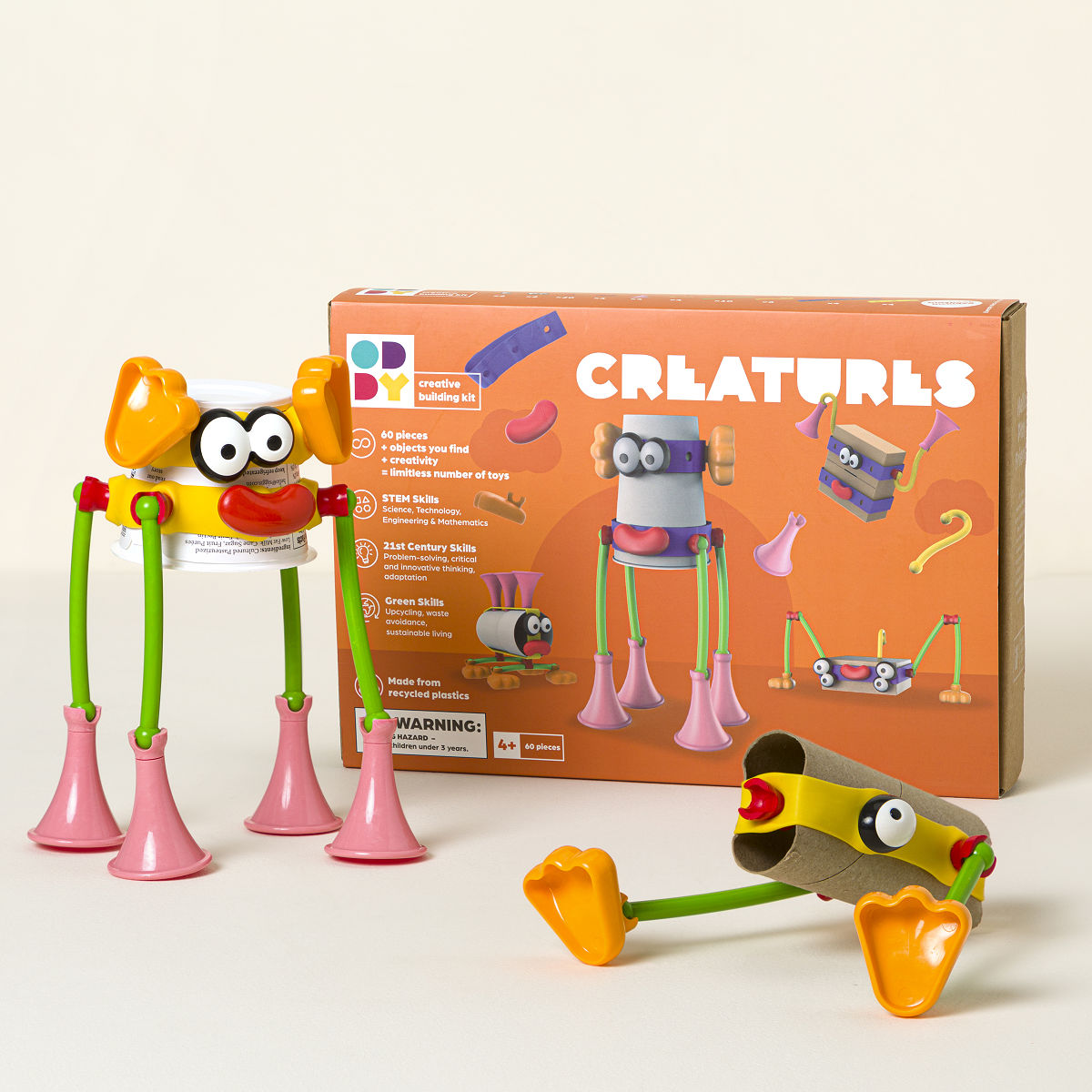 Uncommon Goods | DIY Upcycled Creative Creatures Kit | Toys
