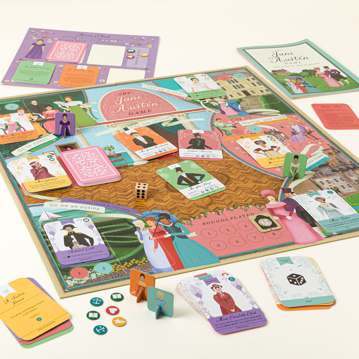 Uncommon Goods | The World of Jane Austen Board Game