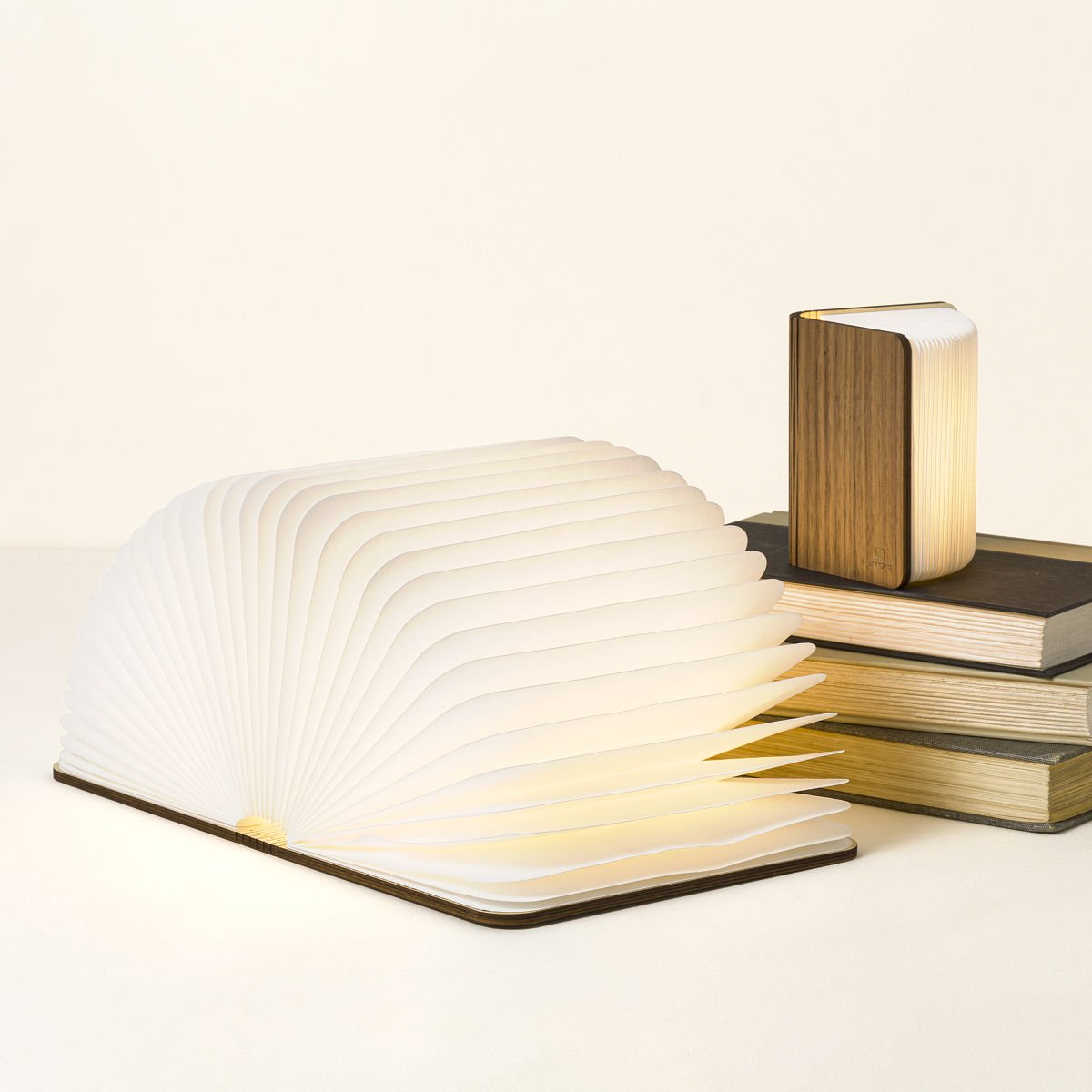 Uncommon Goods | Accordion Book Lamp | Book Lamp