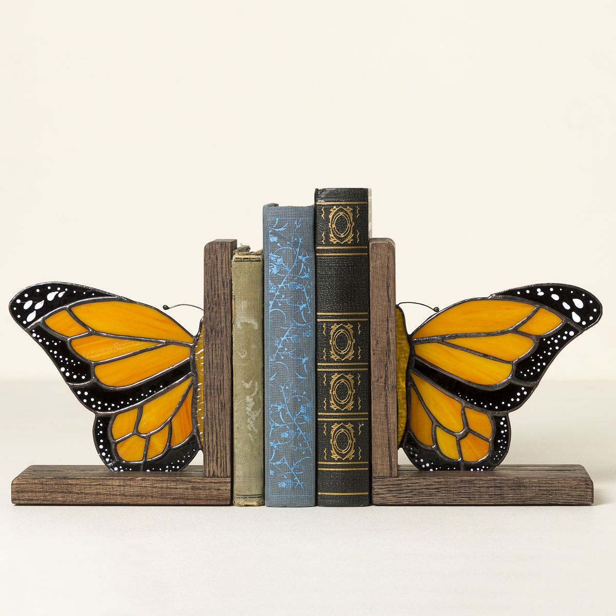 Uncommon Goods | Monarch Butterfly Bookends | Bookends