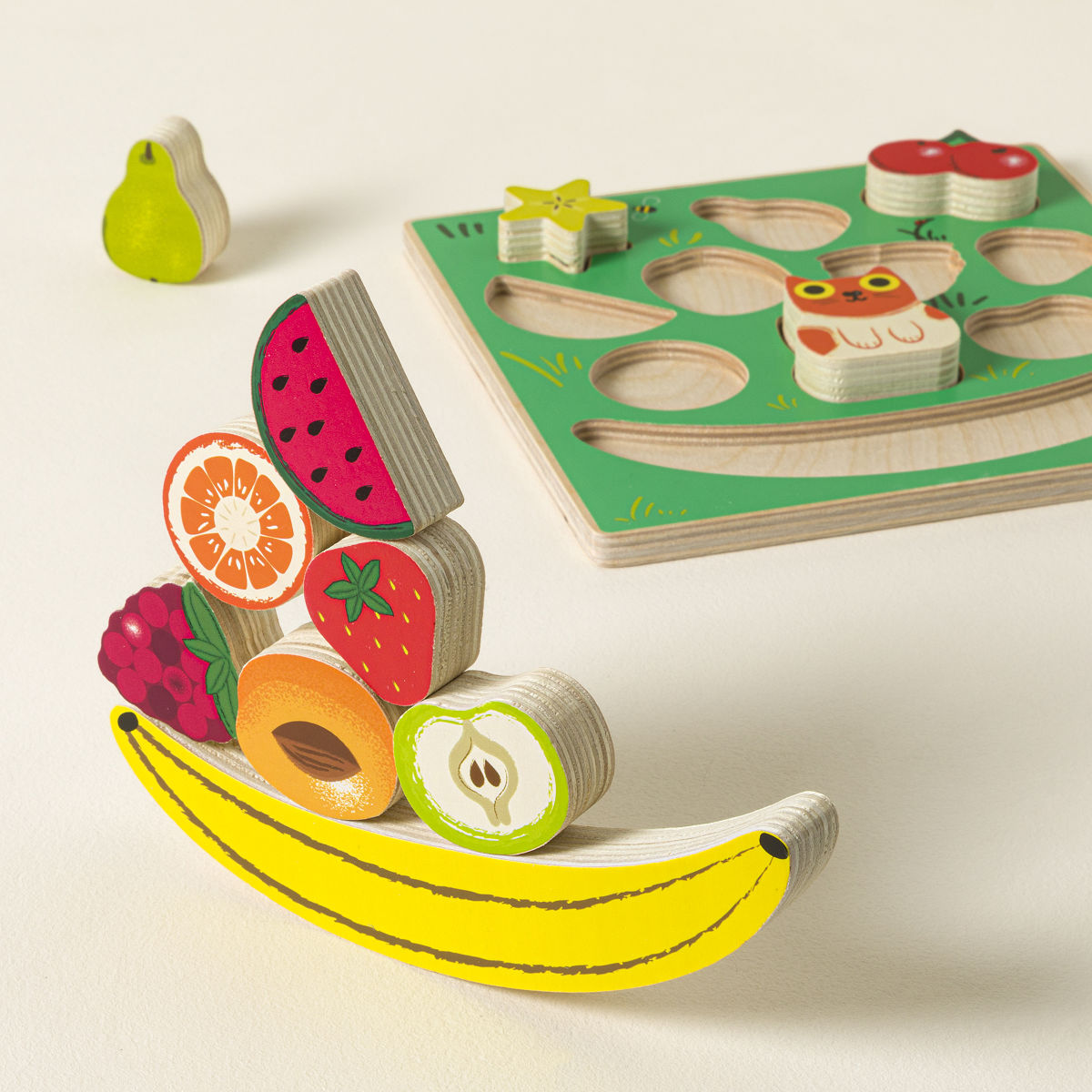 Uncommon Goods | Balancing Banana: Puzzle & Stacker | Puzzle