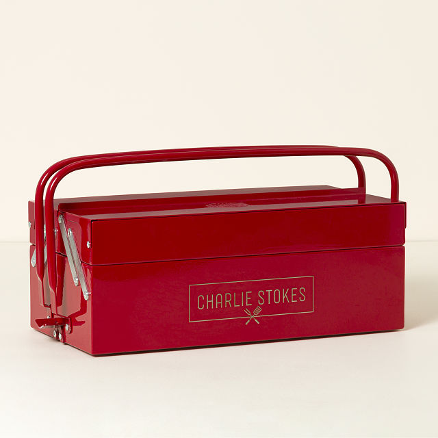 Uncommon Goods | Personalized - Portable Grill & BBQ Caddy | Portable Grill