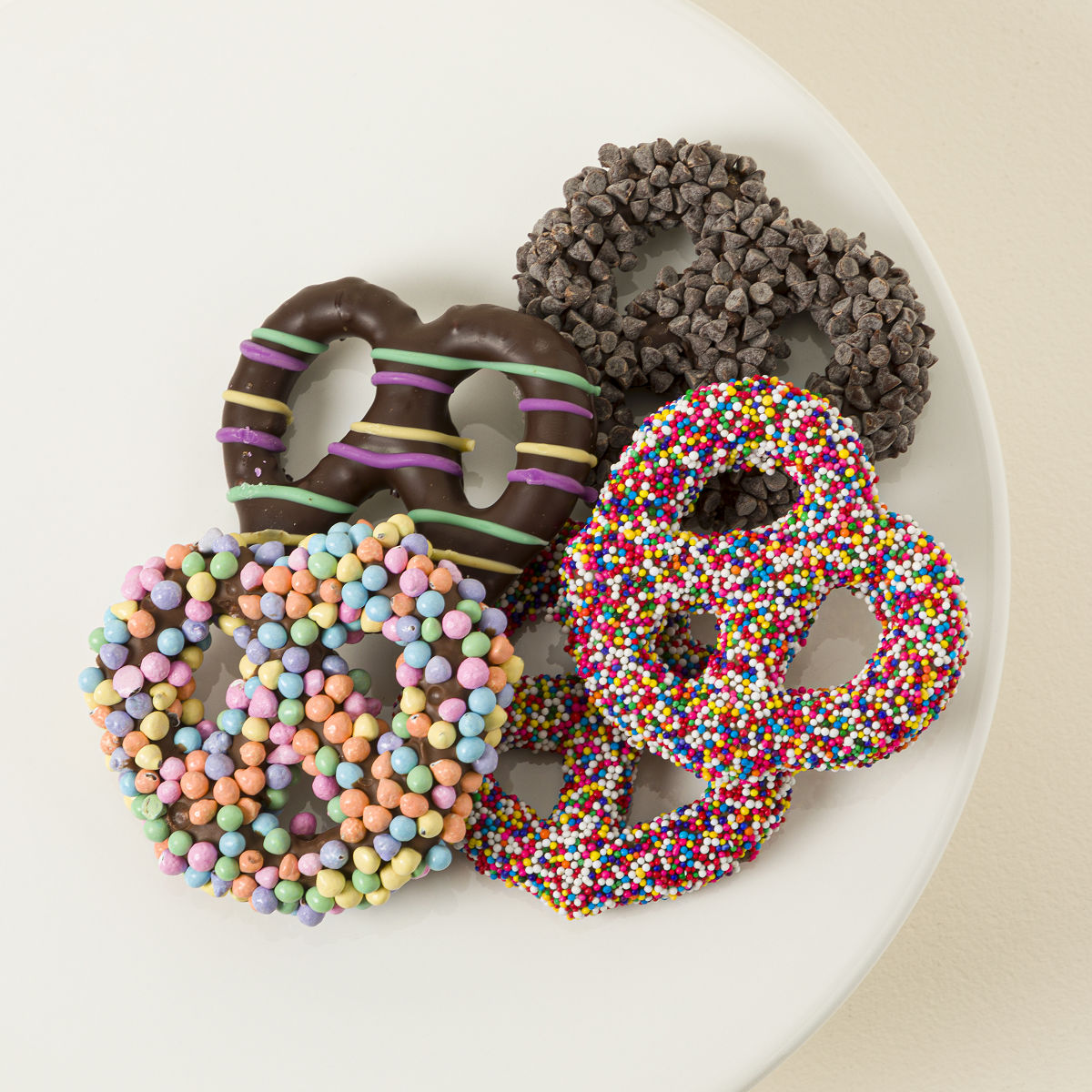 Uncommon Goods | Sweet & Salty Chocolate Pretzel Gift Set