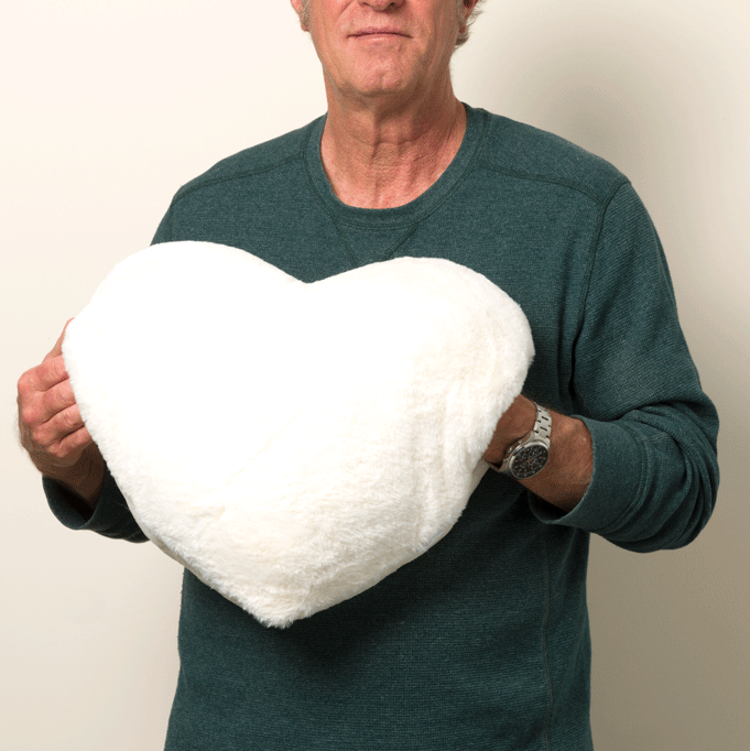 Weighted Hug Calming Heart Pillow