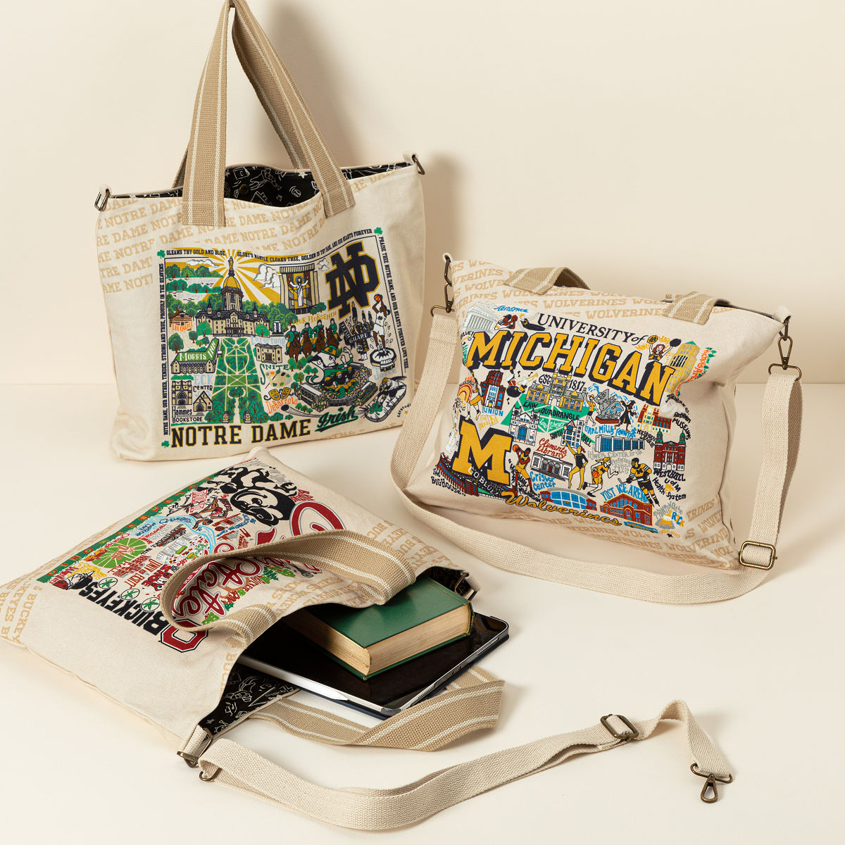 Uncommon Goods | Collegiate Tote | college tote