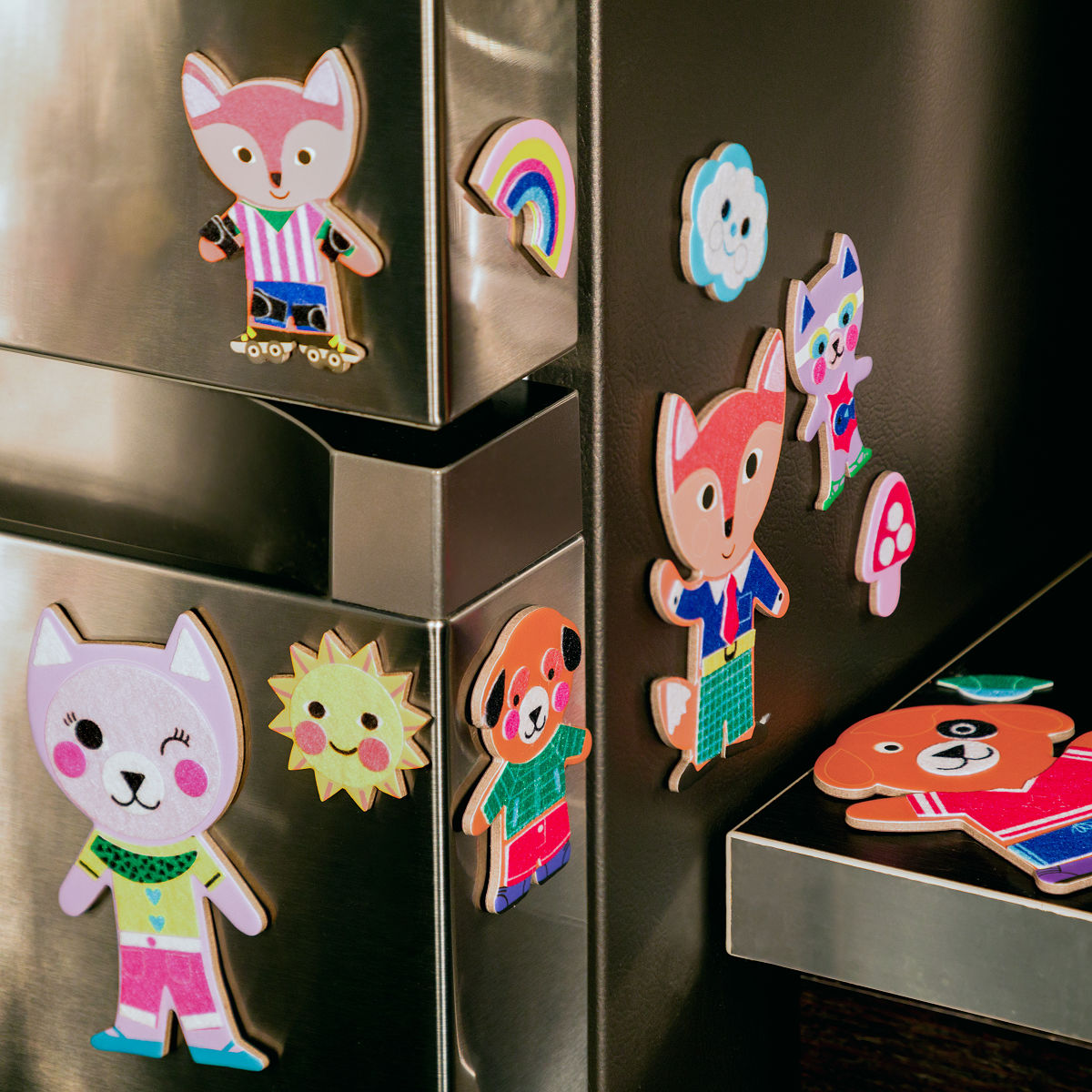 Uncommon Goods | DIY Felt Sticker Dress & Play Magnets | Kids Crafts
