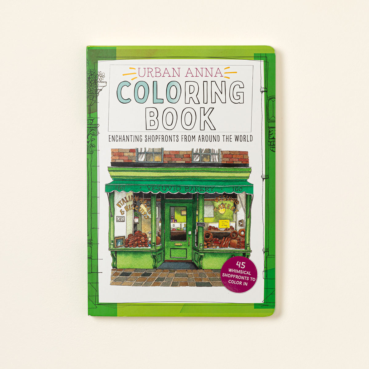 Uncommon Goods | Global Shopfronts Wanderlust Coloring Book | Adult ...