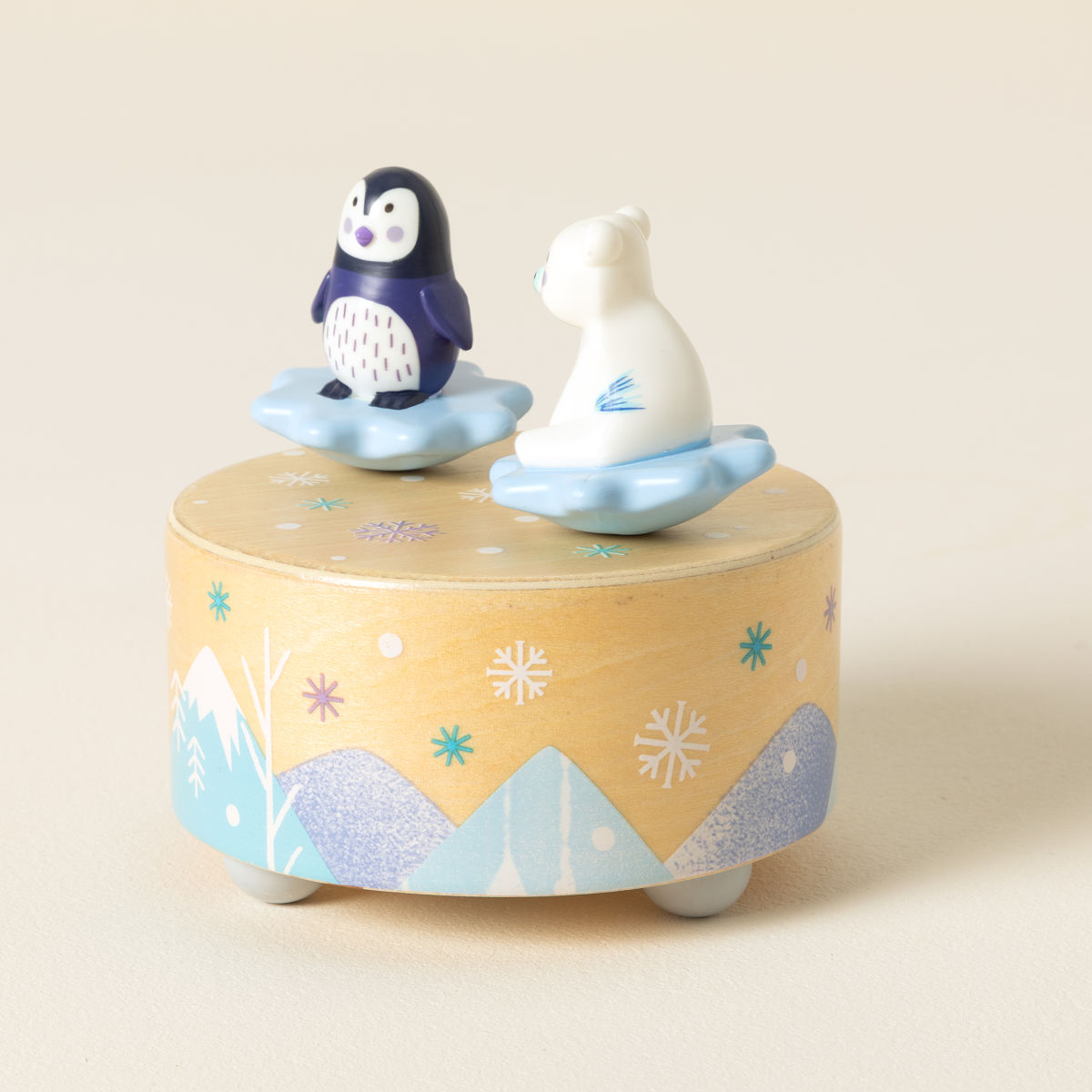 Uncommon Goods | Polar Pals Play & Dance Music Box | Kids Music Box