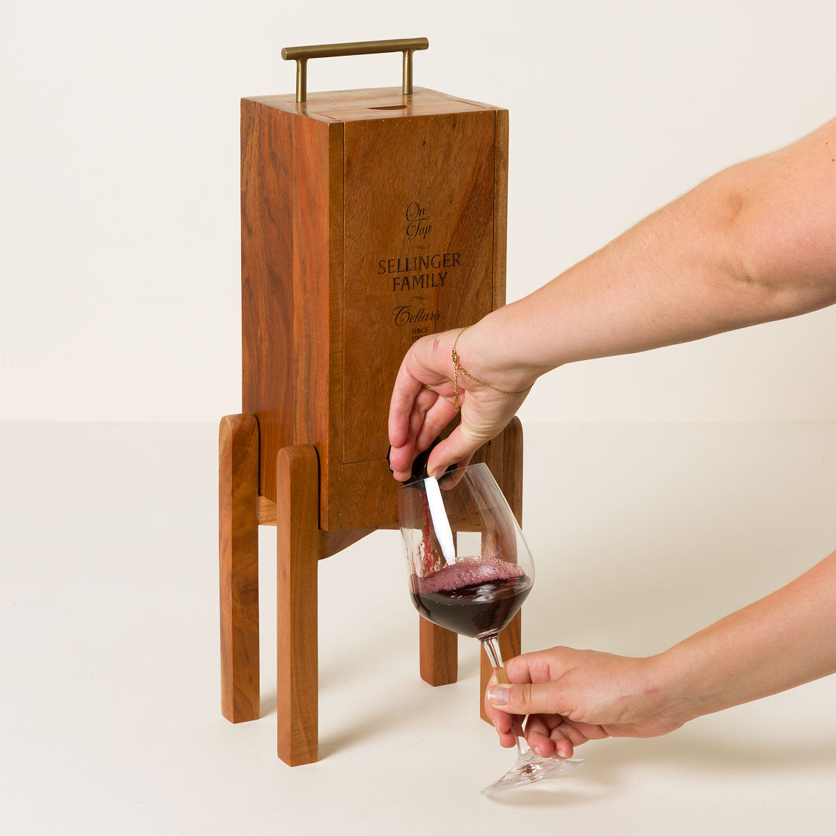 Uncommon Goods | Personalized Box Wine Dispenser | boxed wine