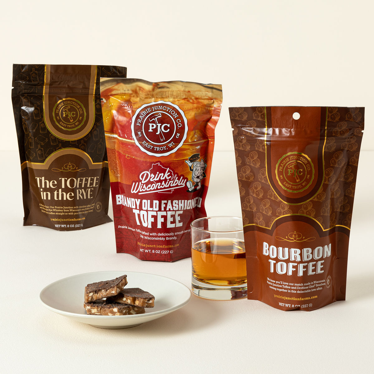 Uncommon Goods | Whiskey Toffee Gift Set | whiskey toffee