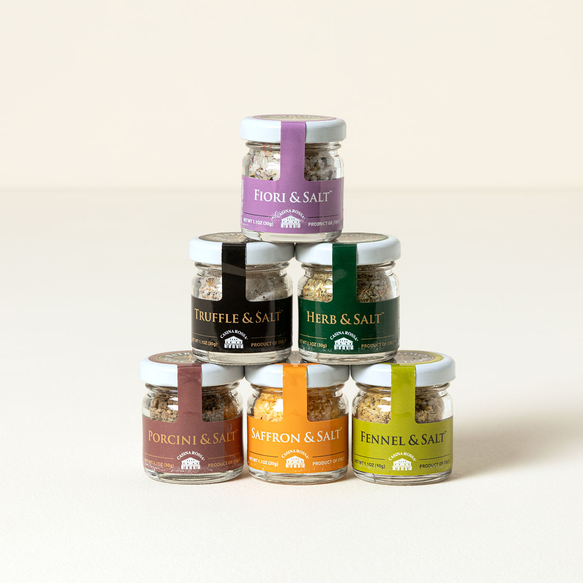 Uncommon Goods | Salts of Italy Gift Set | gourmet salt