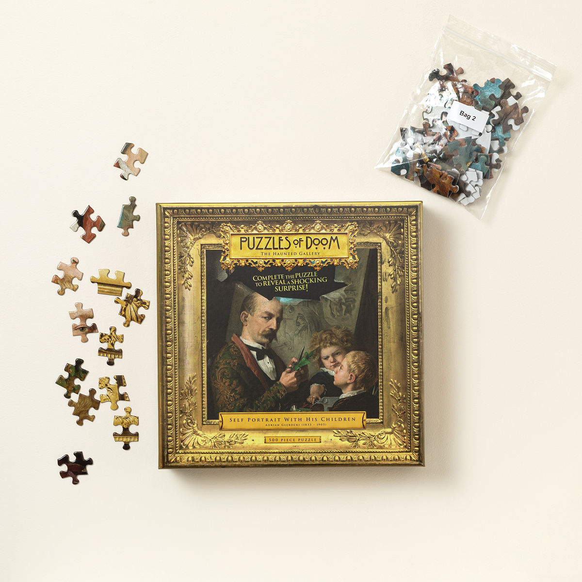 Uncommon Goods | Hidden Horror Jump Scare Jigsaw Puzzle | spooky puzzle