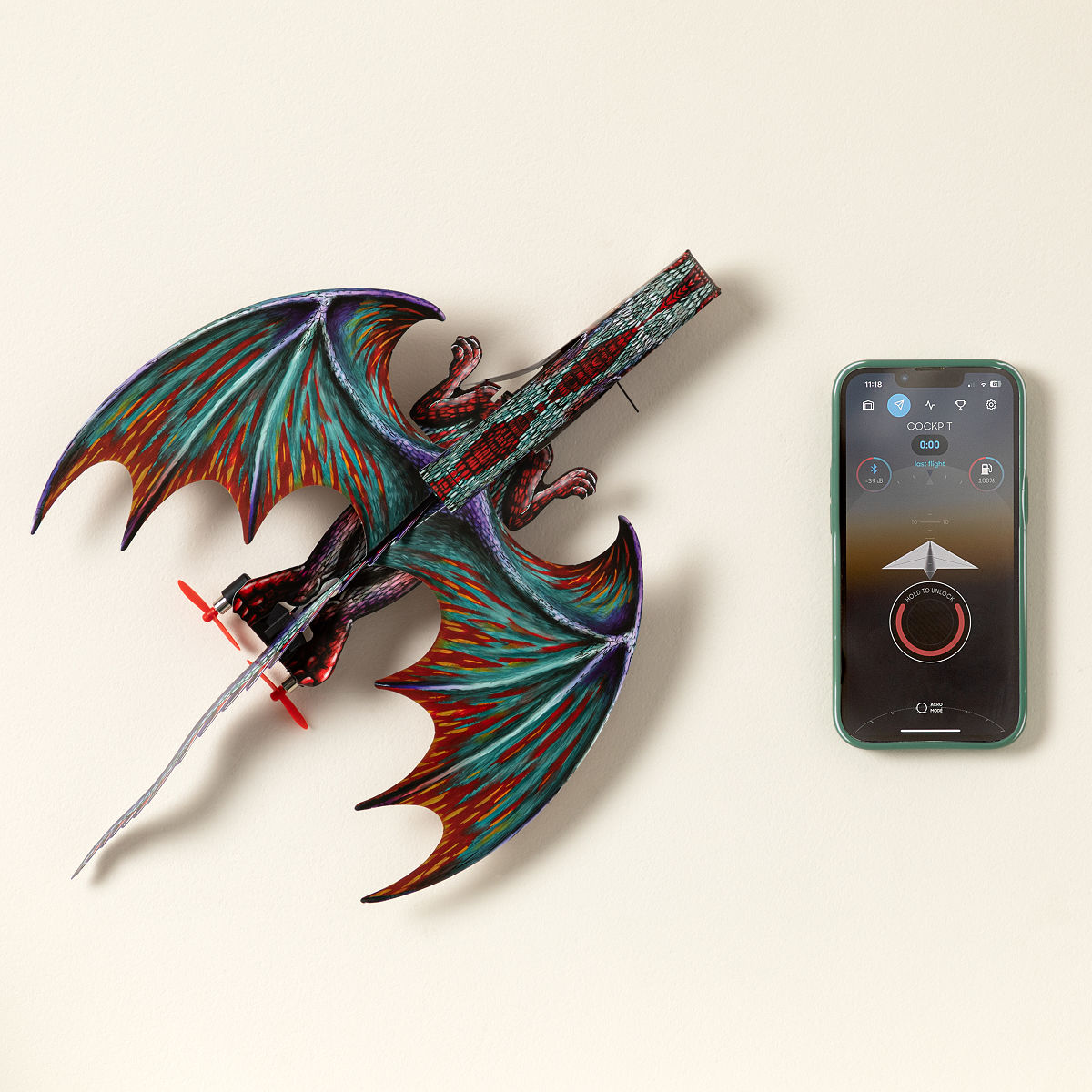 Uncommon Goods | Smartphone-Controlled Dragon Airplane | dragon plane