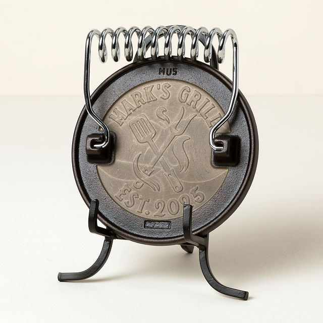 Uncommon Goods | with Stand - Personalized Cast Iron Grill Press ...