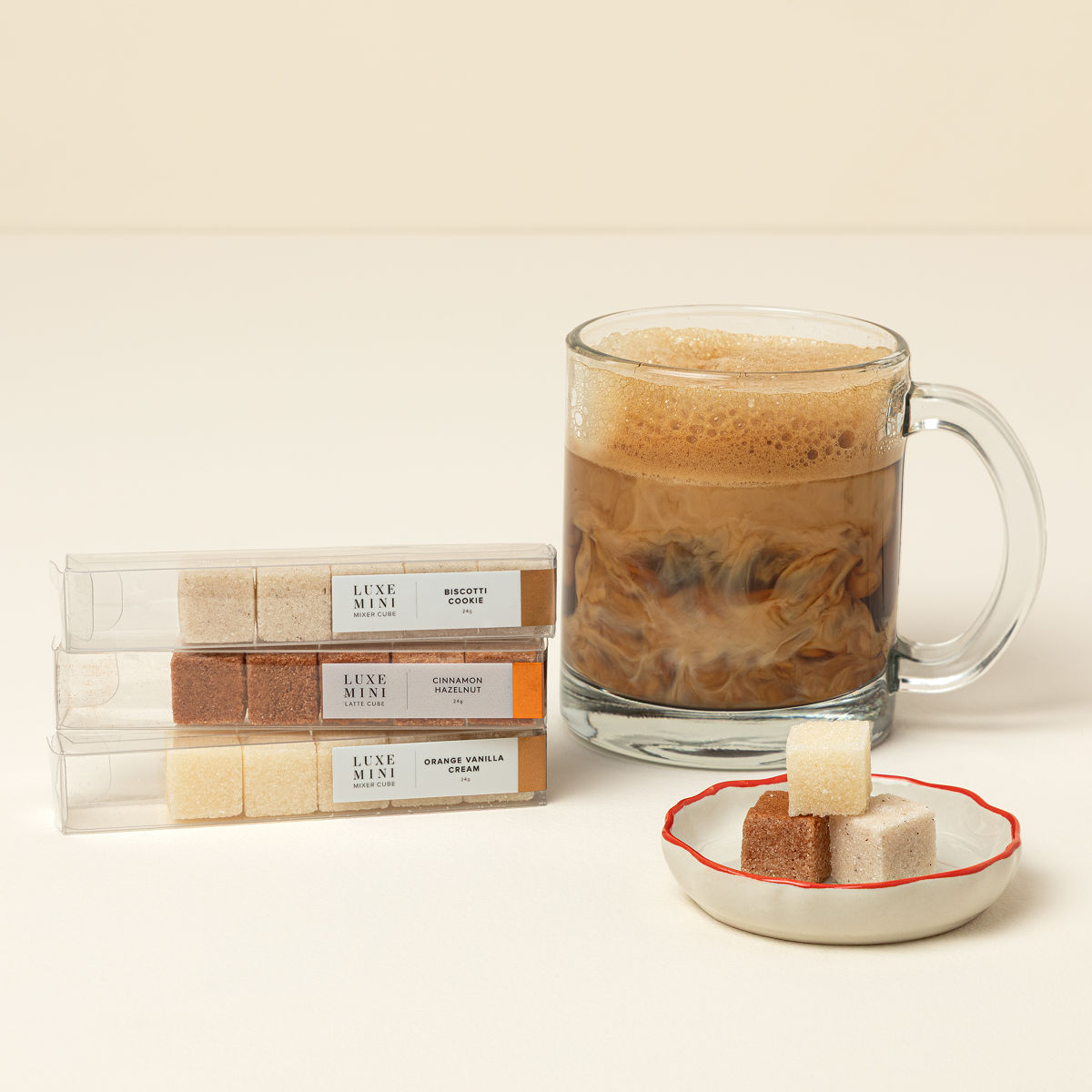 Uncommon Goods | Instant Latte Cubes | latte sugar cubes