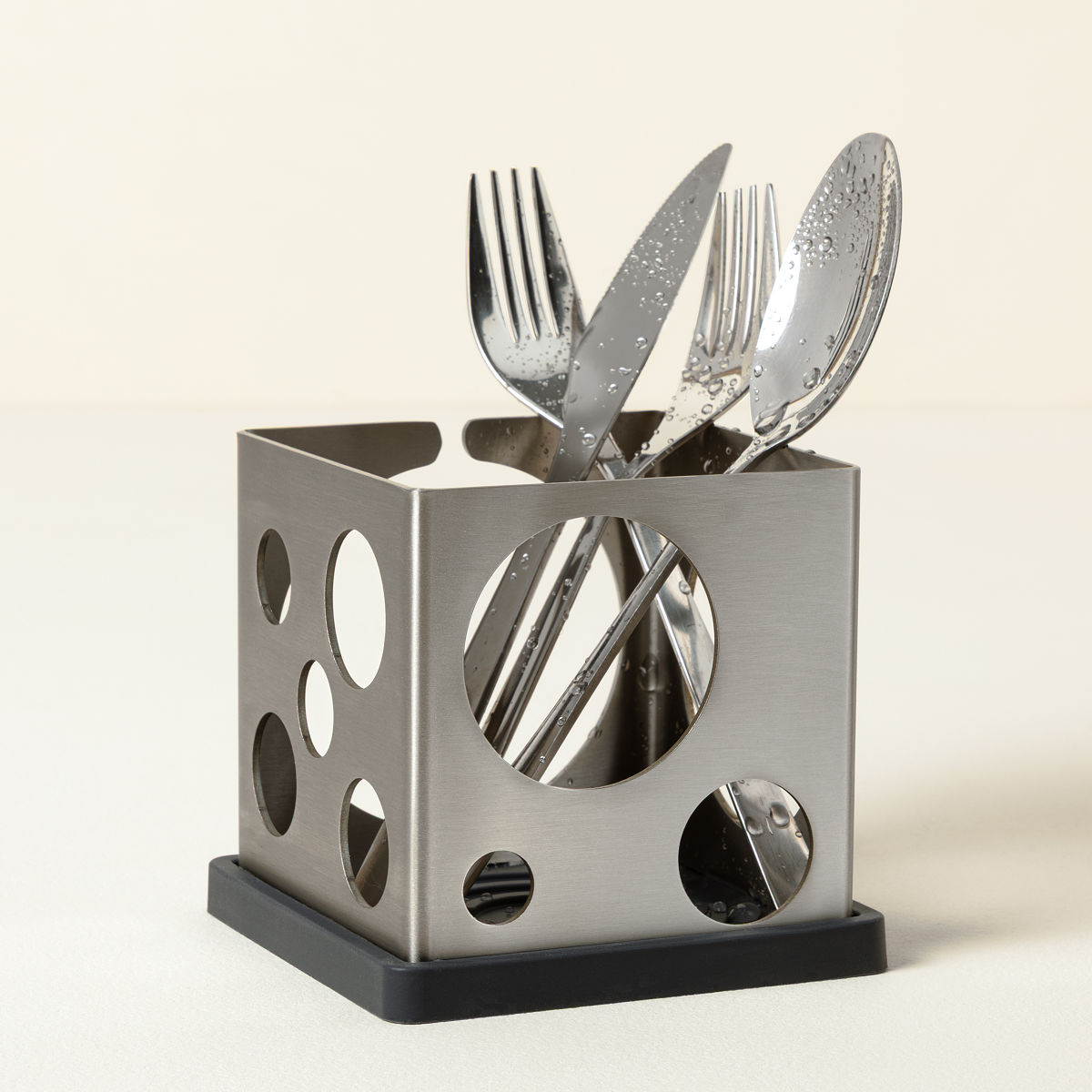 Uncommon Goods | 6-in-1 Drain & Dry Kitchen Cube | dish drying rack