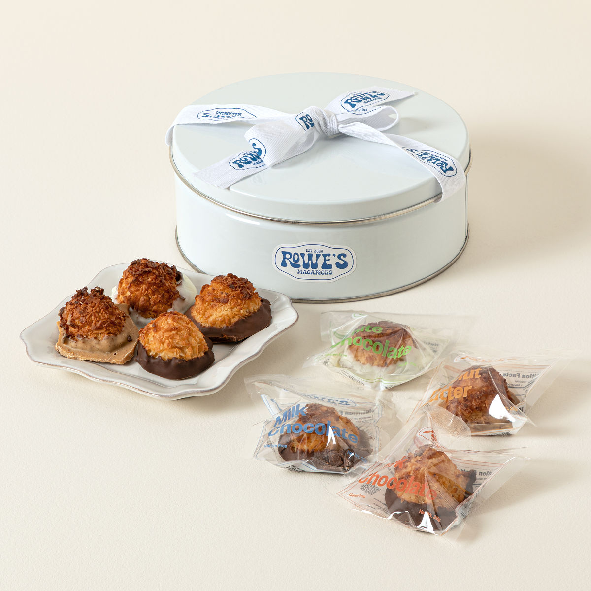 Uncommon Goods | Dipped Coconut Macaroon Sampler | macaroons