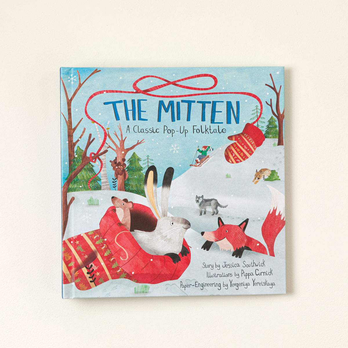 Uncommon Goods | The Mitten Pop-Up Book | pop-up book