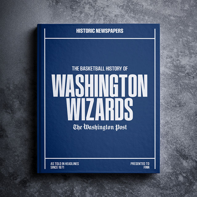 Personalized NBA Basketball History Books