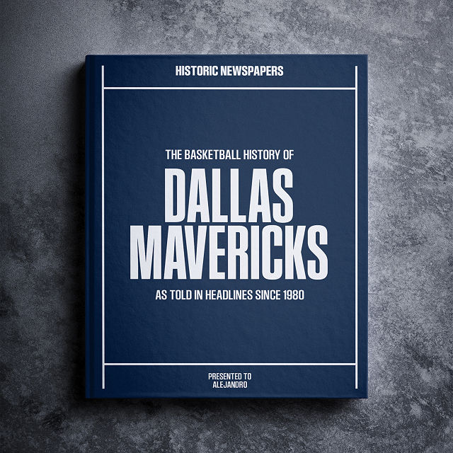 Personalized NBA Basketball History Books
