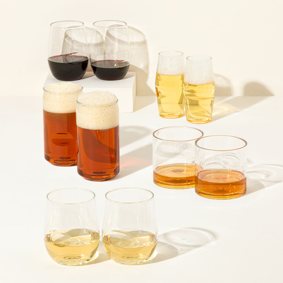 Uncommon Goods | Go Anywhere Shatterproof Drinkware - Set of 4 ...