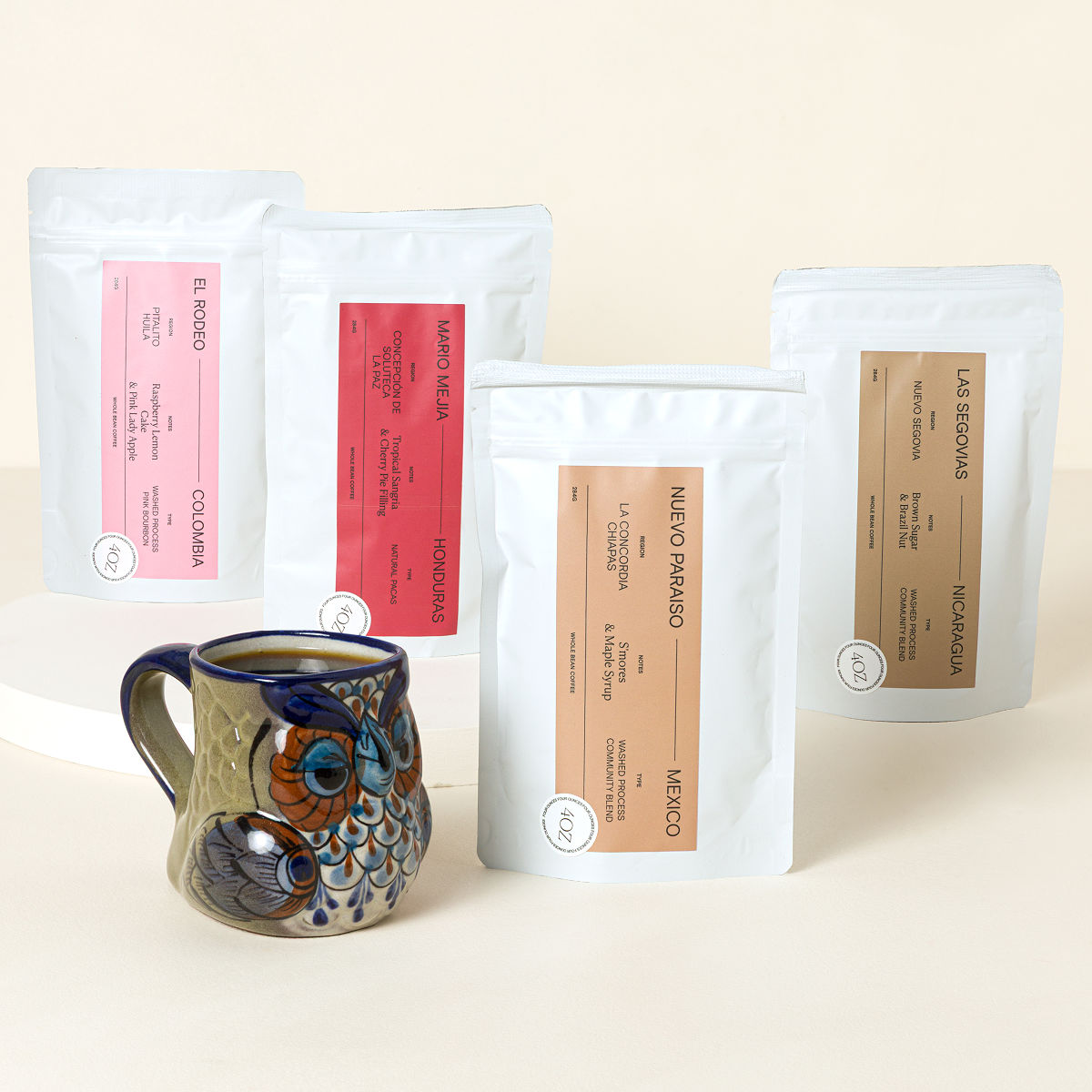Uncommon Goods | Taste of Latin America Coffee Sampler | latin american ...