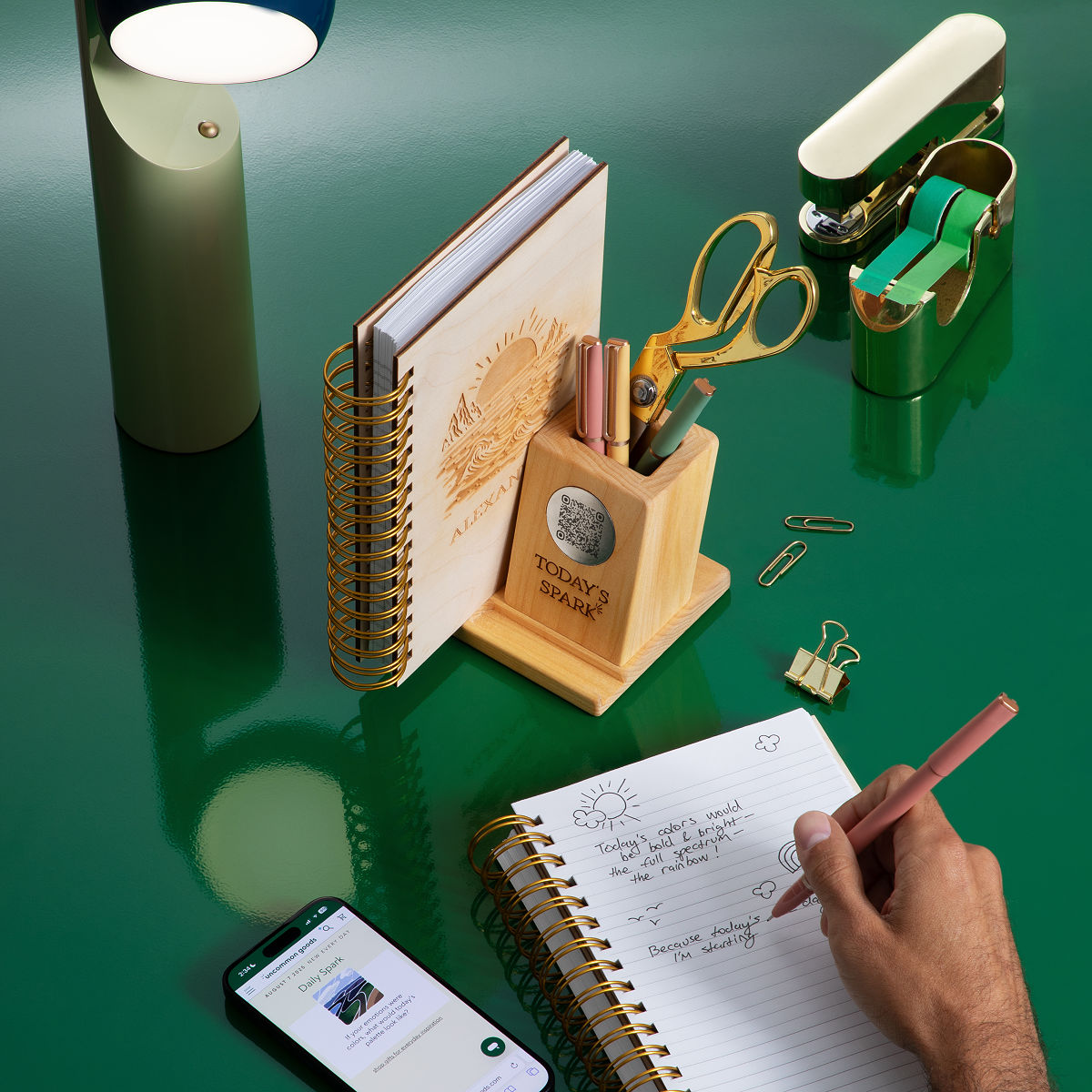 Uncommon Goods | Daily Spark: QR Prompted Journaling Set | journal set ...