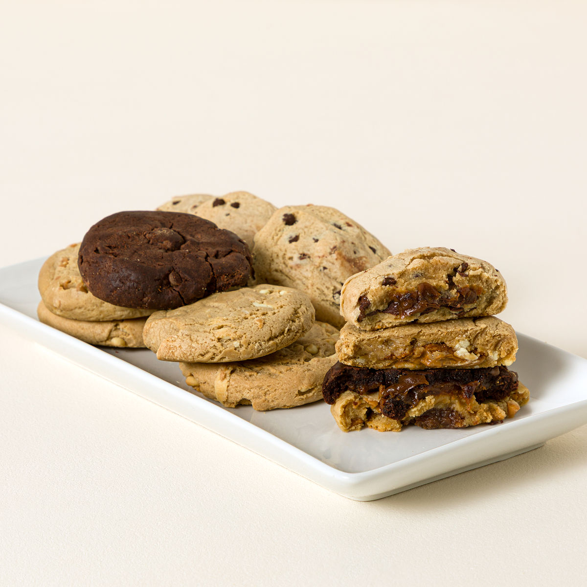 Uncommon Goods | Stuffed Cookie Gift Set | stuffed cookies