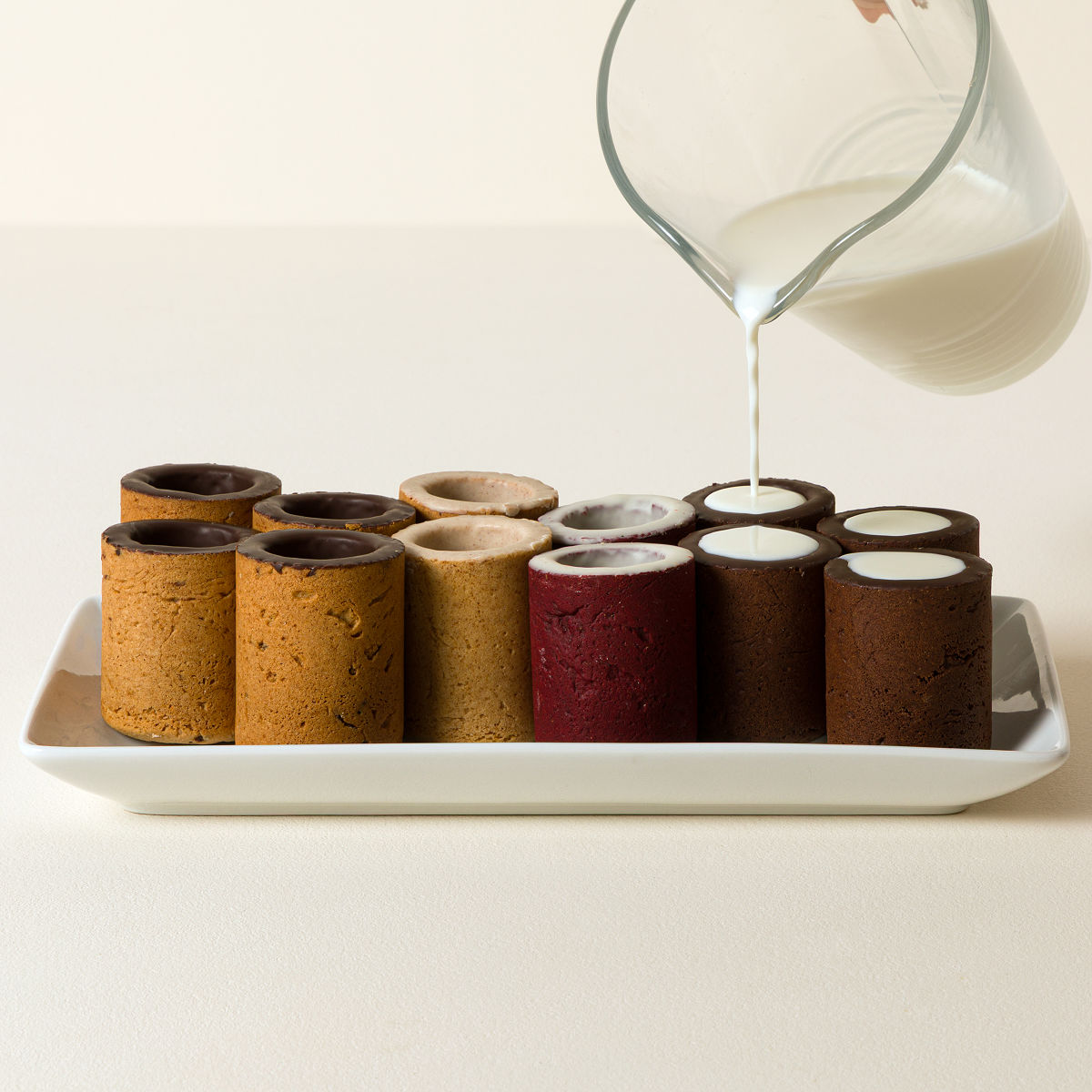Uncommon Goods | Cookie Shot Gift Set | cookie shot glasses